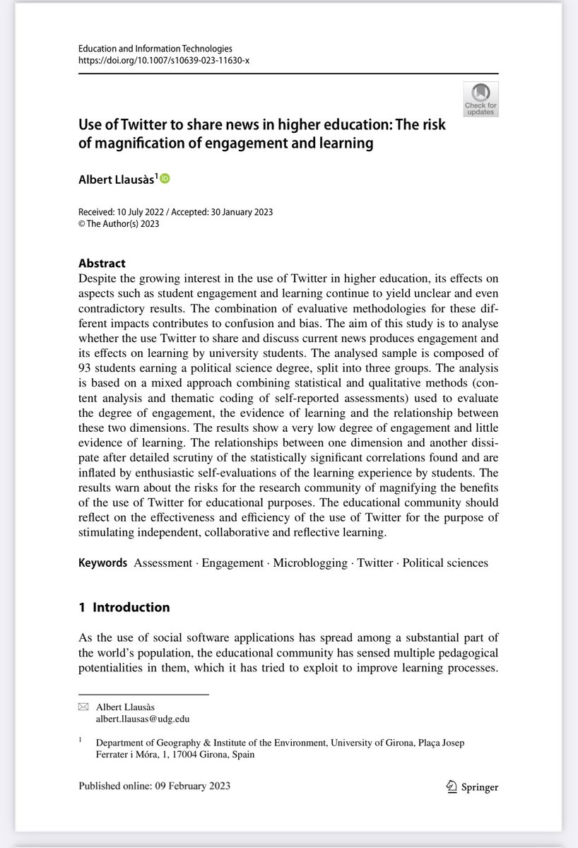 рџ рџ Teachertoolkit Co Uk On Twitter This Research Analyses Using