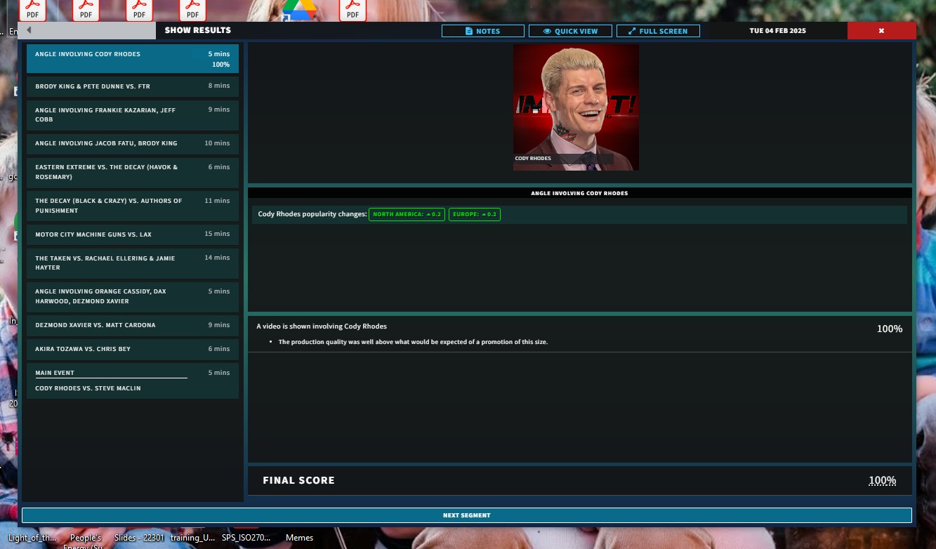 Monte Has Spoken - Tim Beaumont on Twitter: "@ProWresSim is a great game. So fun especially with ...