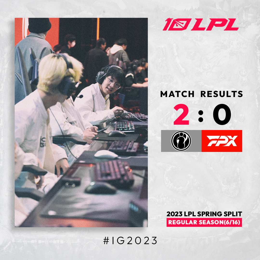 Invictus Gaming on Twitter: "We secure the #iGWIN 2-0 against @FPX_Esports! #LPL"