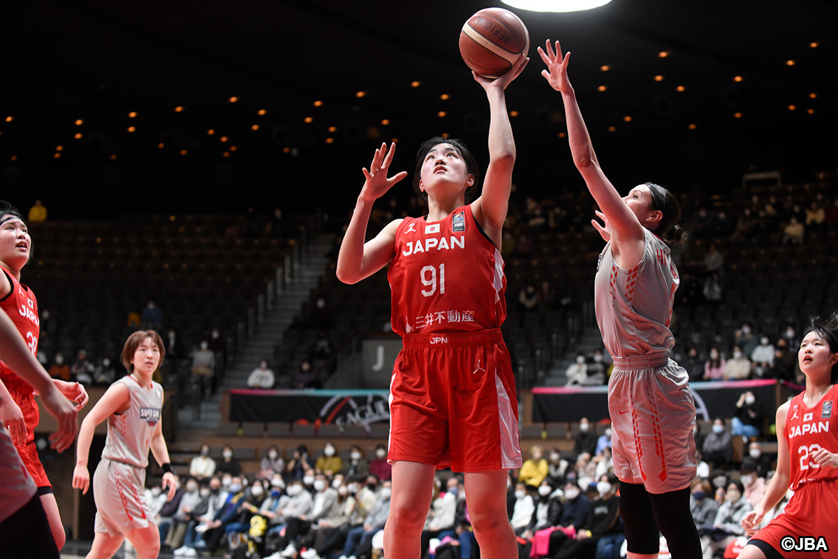 バスケットボール日本代表 on Twitter: "#AkatsukiJapan 女子U22／U19日本代表 WリーグSUPERGAMES ～4GENERATIONS～ [GAME2]Wリーグ ...