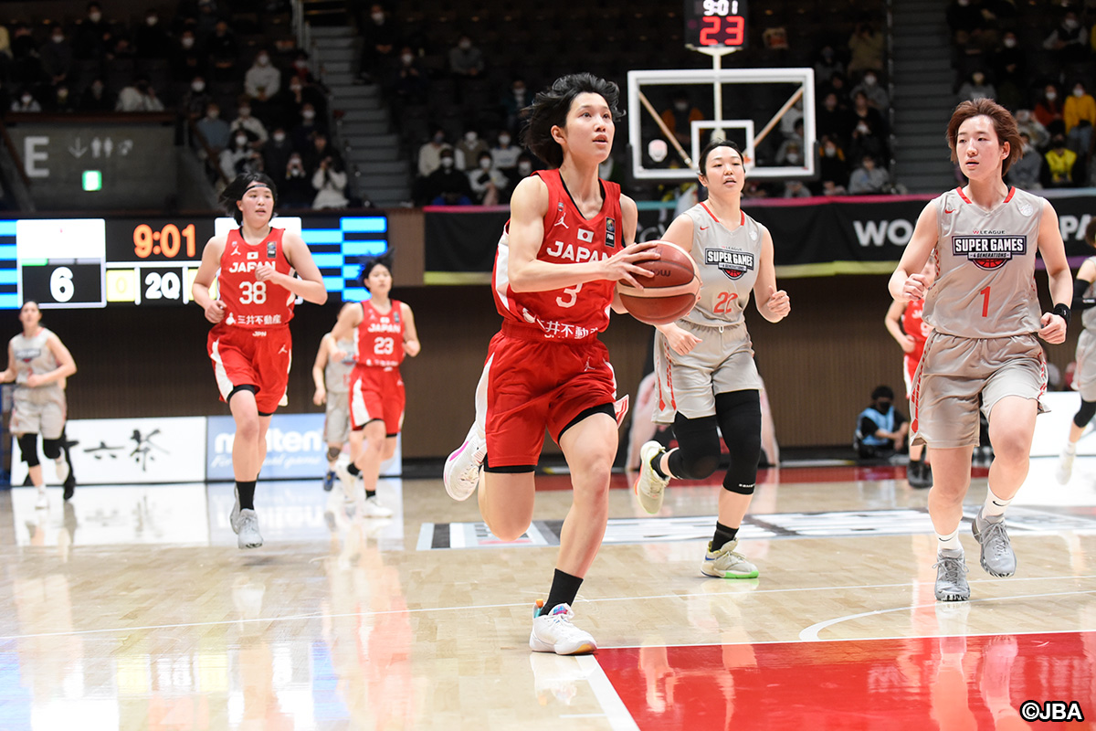 バスケットボール日本代表 on Twitter: "#AkatsukiJapan 女子U22／U19日本代表 WリーグSUPERGAMES ～4GENERATIONS～ [GAME2]Wリーグ ...