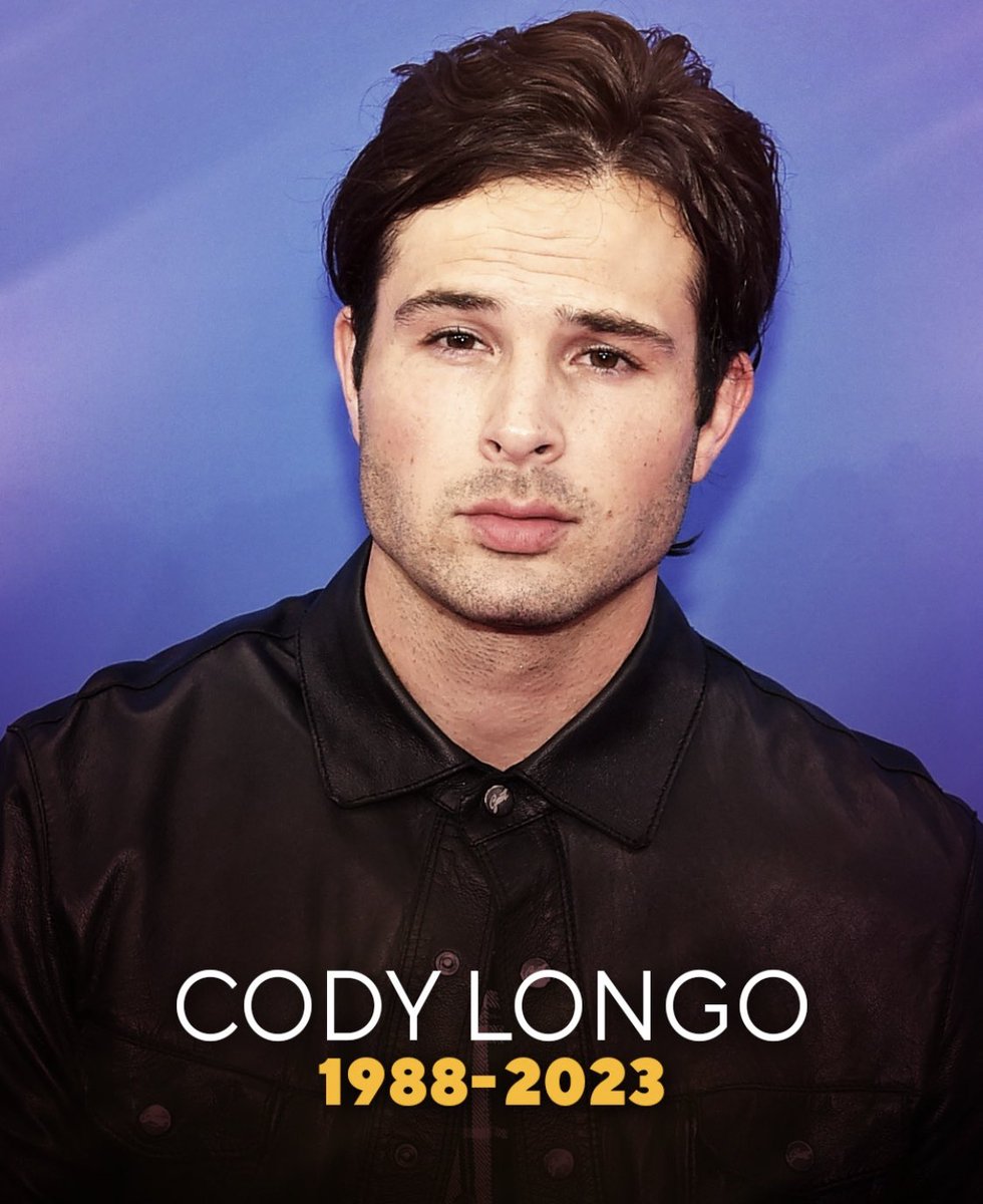 Cody Longo - 34 year old actor dies suddenly