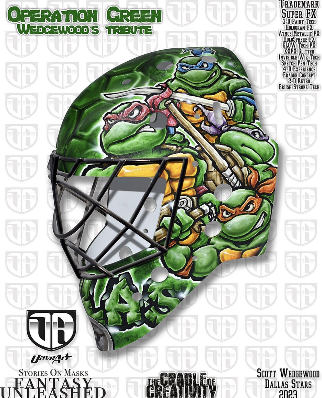 Ninja Turtle Shell Texture