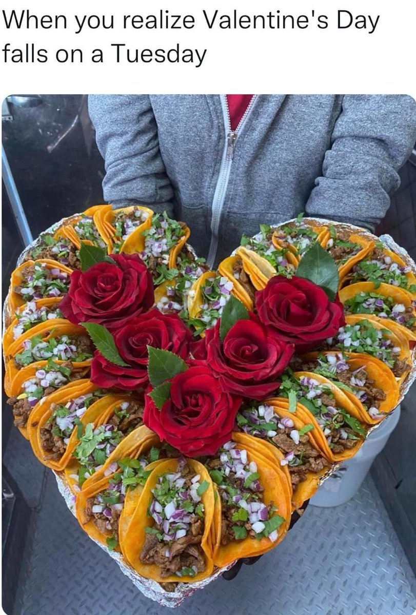 Mother Trumper on Twitter: "Valentine’s Day falls on Taco Tuesday. Seems a perfect day for Taco ...