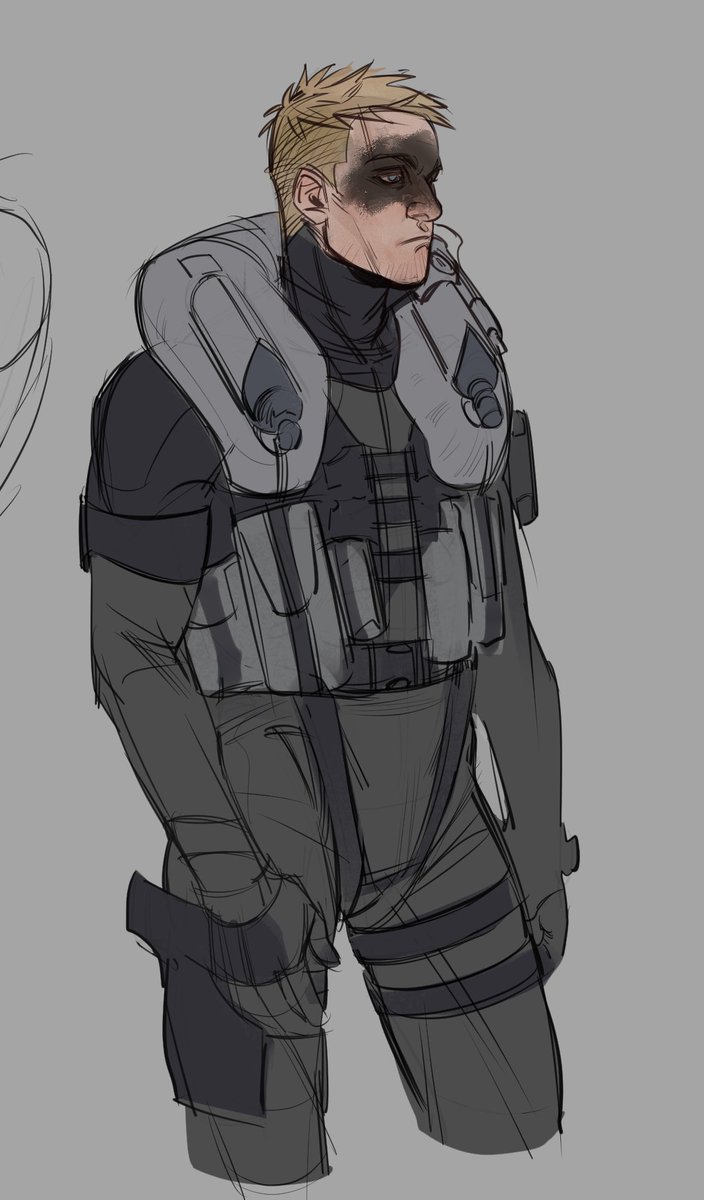 「Ghost and cpt. Price sketches#CoDMW2 #Gh」|P3R1のイラスト