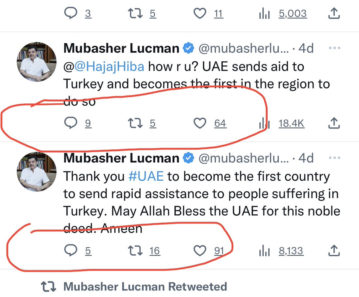 Turkey / Syria 💔 💎 on Twitter: "When Mubasher Lucman was supporting Imran Khan, his every post ...