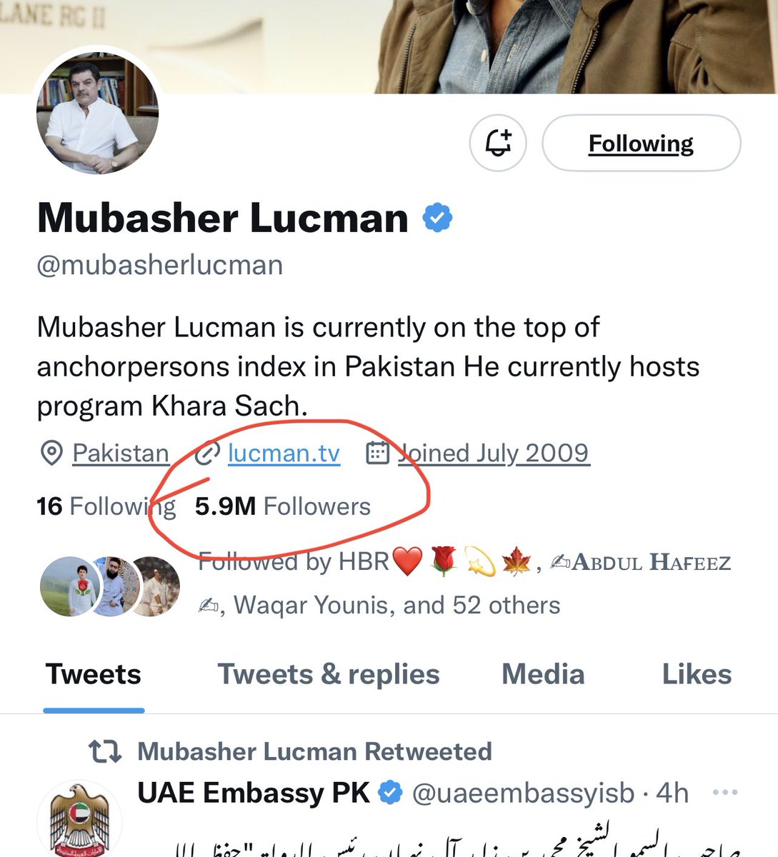 Turkey / Syria 💔 💎 on Twitter: "When Mubasher Lucman was supporting Imran Khan, his every post ...