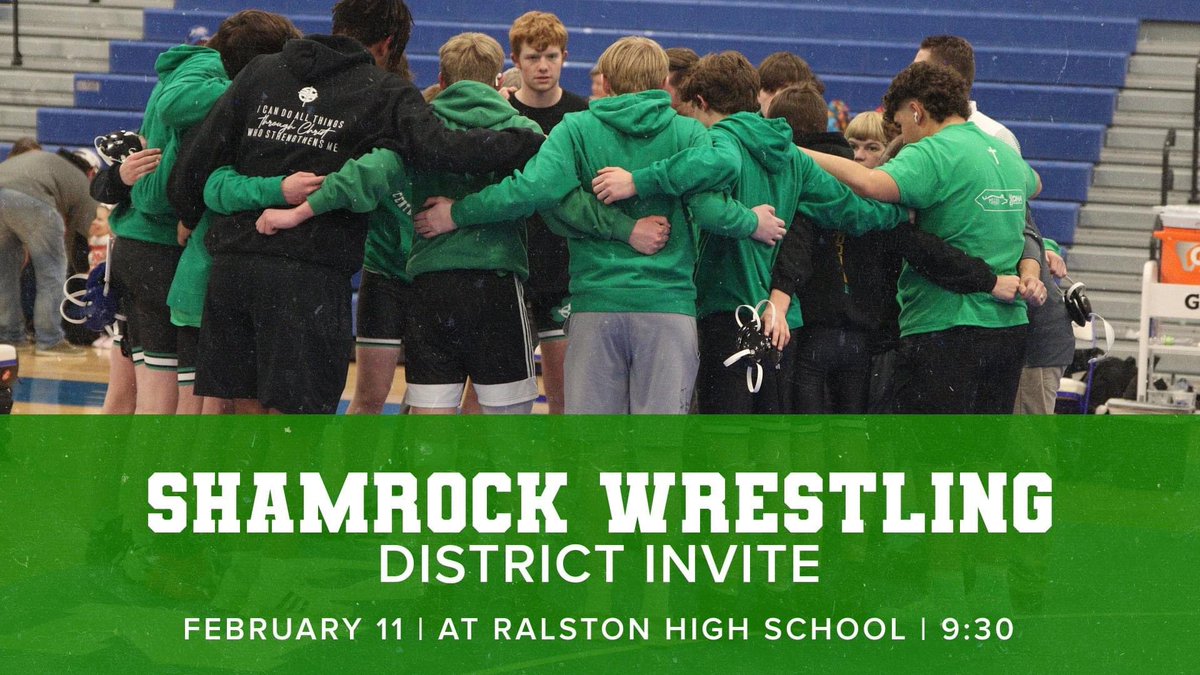 Scotus Central Catholic High School☘️ On Twitter 🤼♂️district Invite🤼