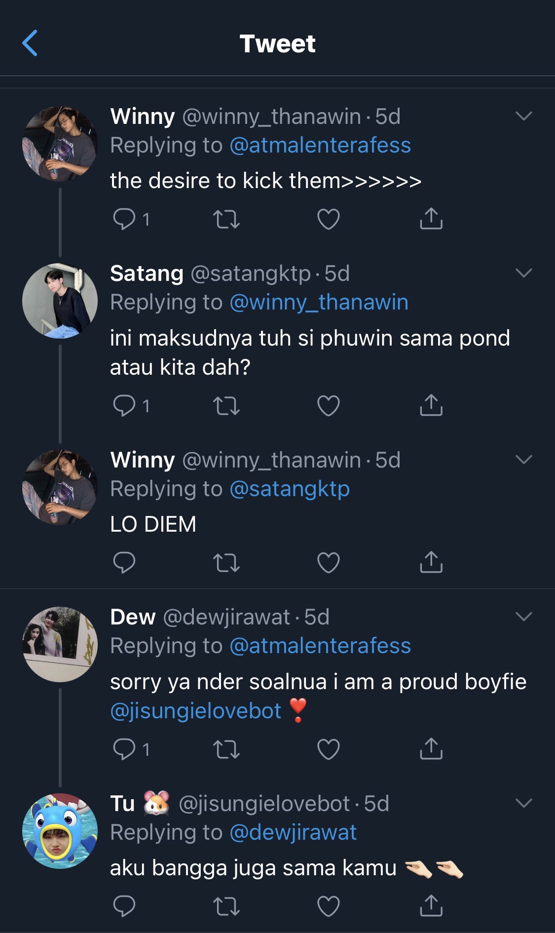 ira on Twitter: "#PondPhuwin few tweets au selamat untuk anak-anak kelas 12 yang namanya ada di ...