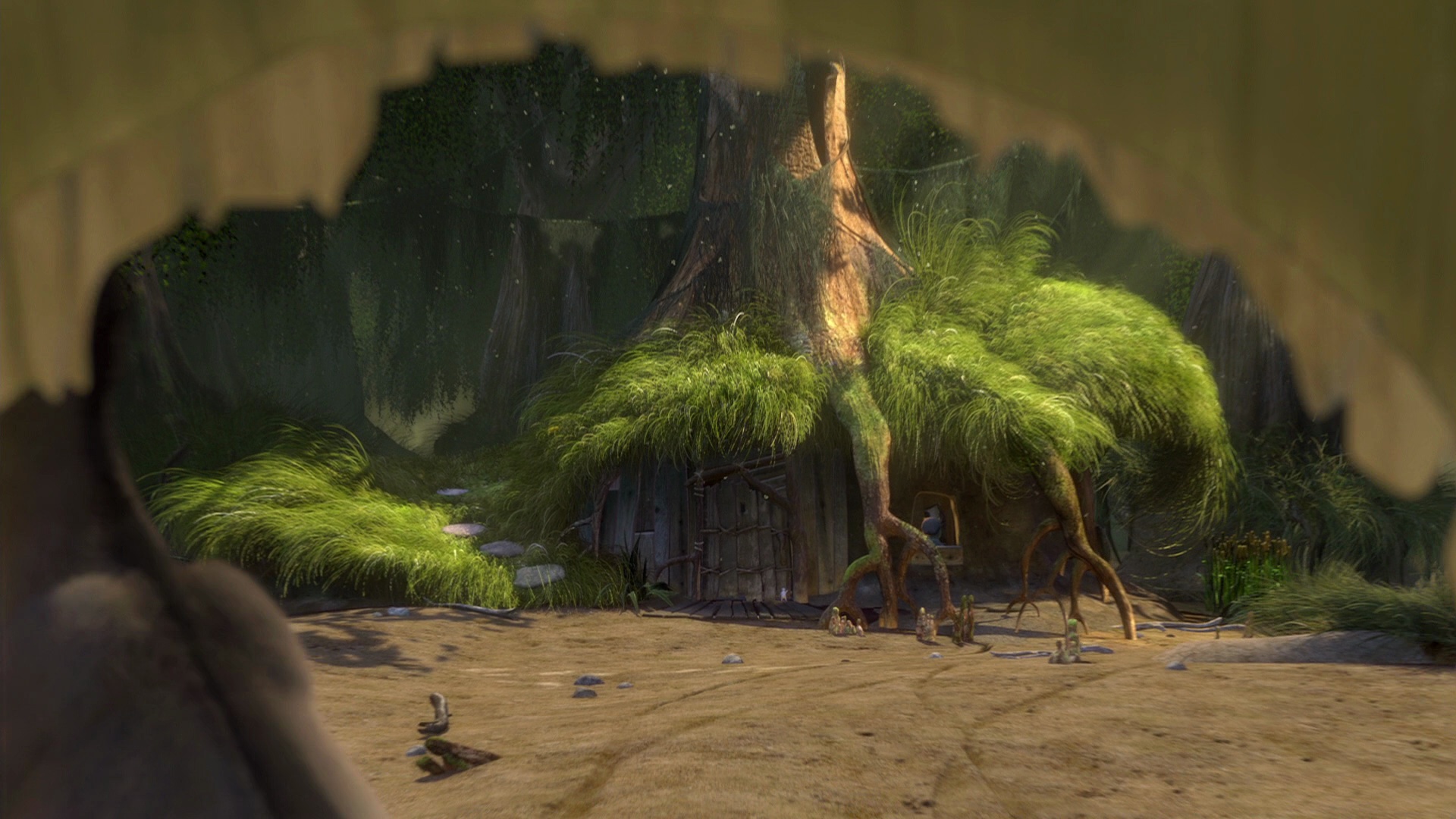 Shrek Swamp Background