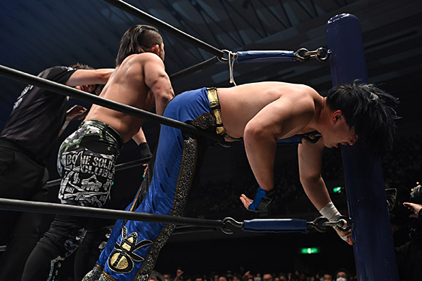 NJPW Global on Twitter: "Taiji Ishimori saw victory over Master Wato tonight in Osaka- but after ...