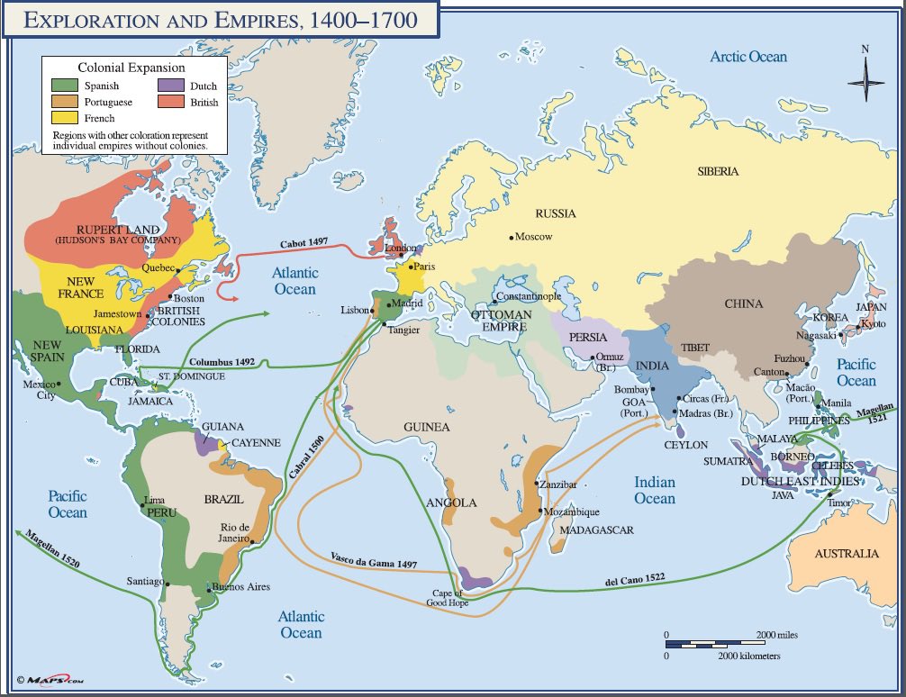 World Empires 15th Century The World At 1500 – Modern World History