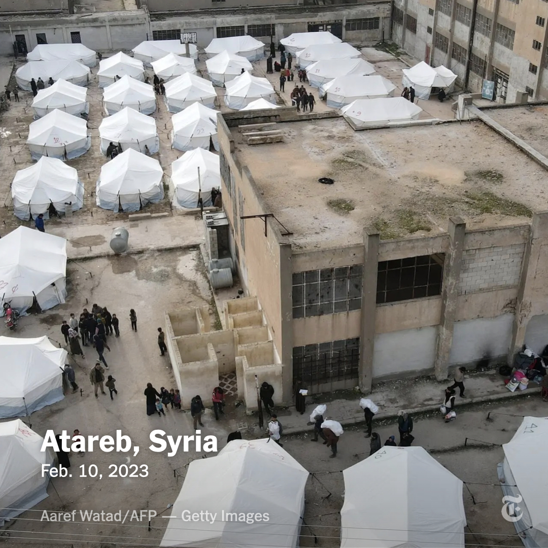 The New York Times on Twitter: "As the earthquake death toll in Turkey and Syria neared 25,000 ...