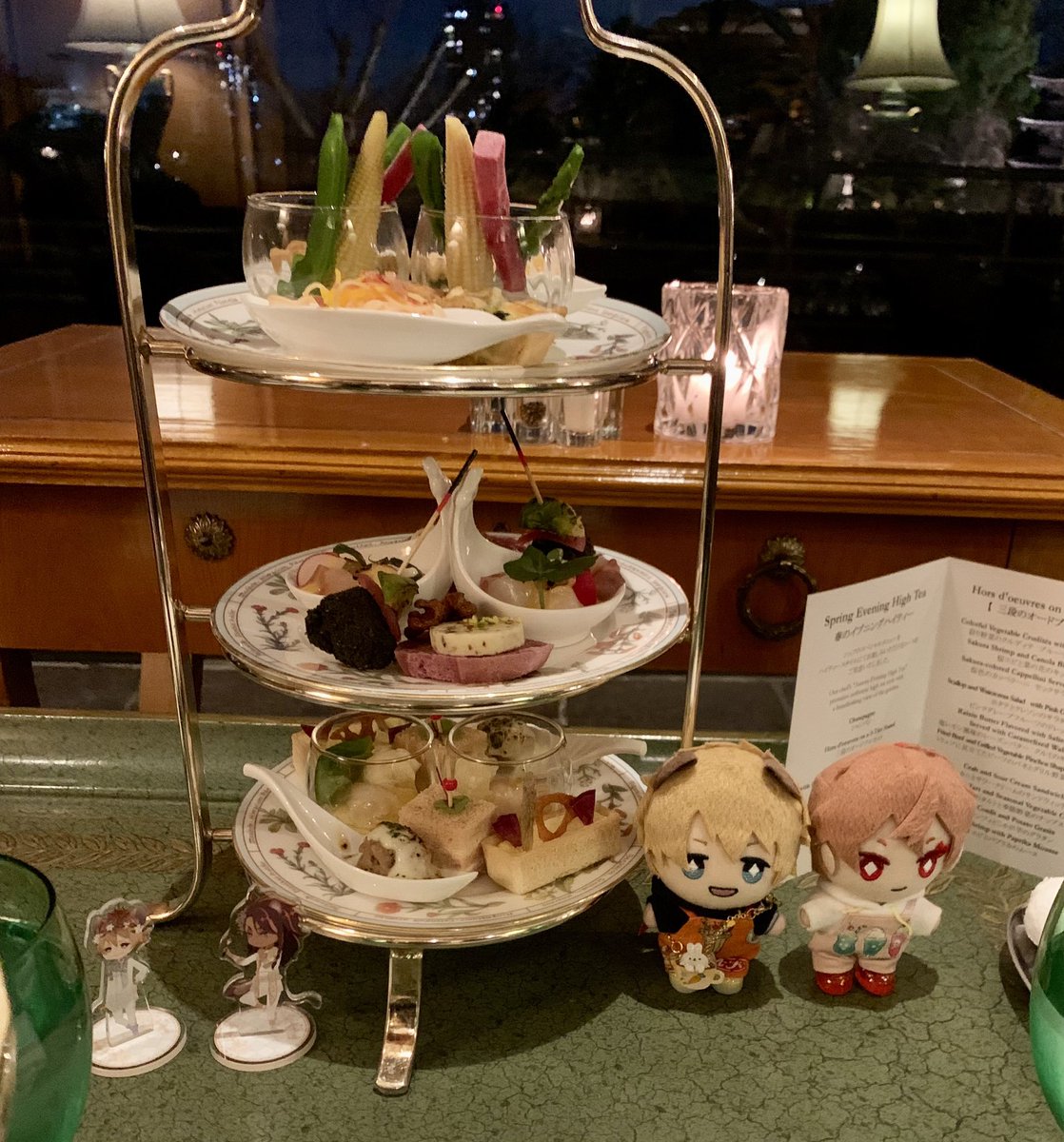 沖高 On Twitter 舞華さんと刀ステ後に椿山荘にハイティー行ってオシャレなカクテル飲んできました👏👏👏たくさん話せてよかったーっ!楽しかった😉💕来月のイベントの準備もがんばるぞ