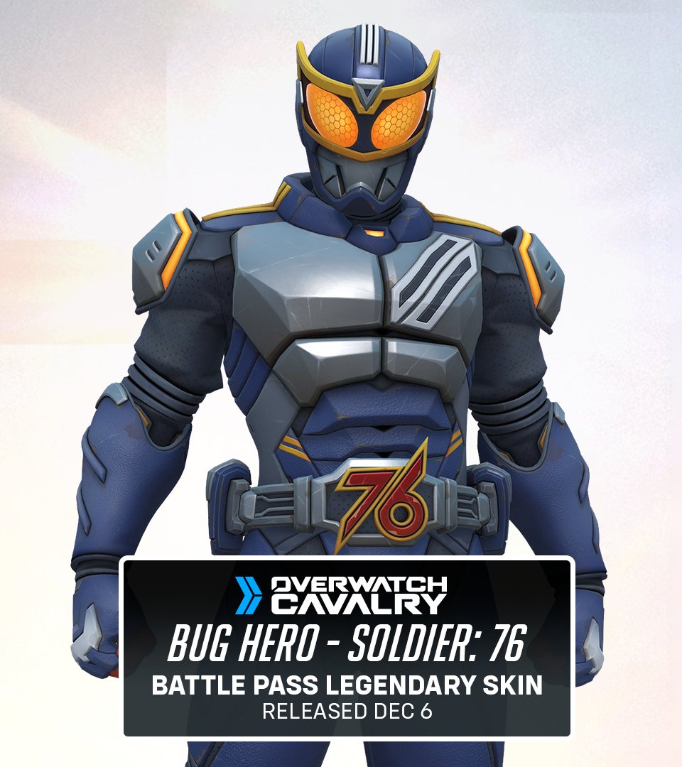 💕 Faith 💕 on Twitter: "RT @OWCavalry: Players have noticed that the Mumen Rider skin is a ...