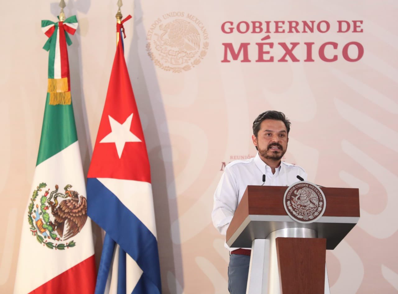 Zoé Robledo on Twitter: "Reunión bilateral México-Cuba, Salud @IMSSBIENESTAR con el presidente ...