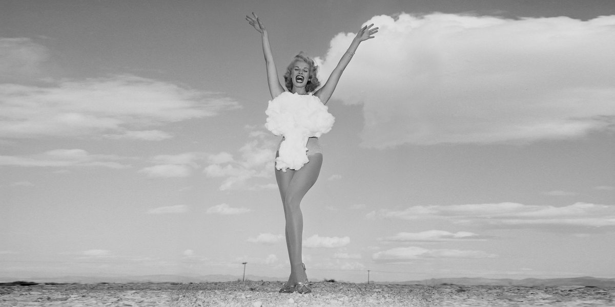 Ruby on Twitter: "Miss Atomic Bomb 1957 📷 Donald English 👩 Lee A. Merlin 📍 Sands Hotel Las Vegas"