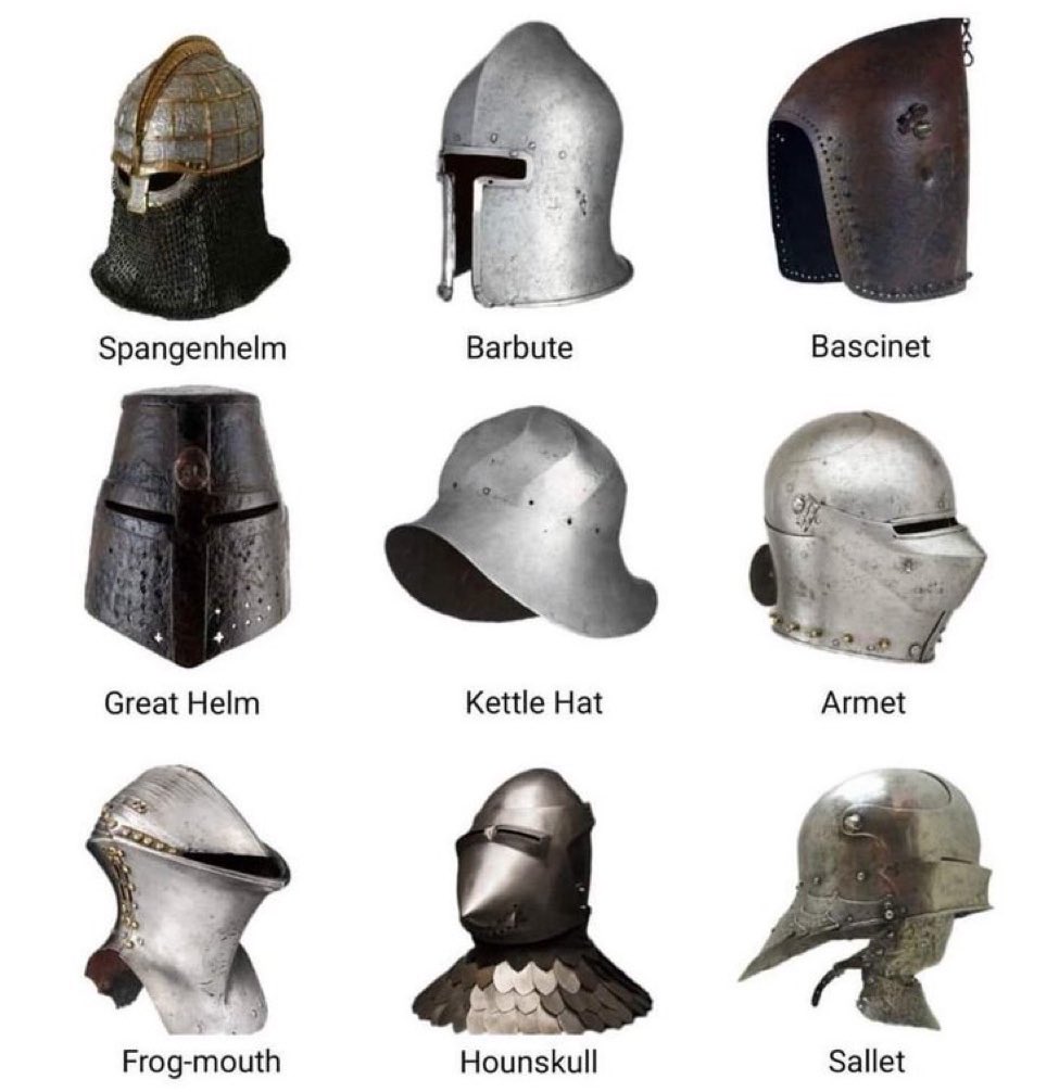 Medieval Helmets