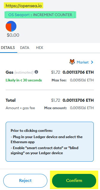 You signed a gasless but probably malicious signature? 😱 If recognized ...