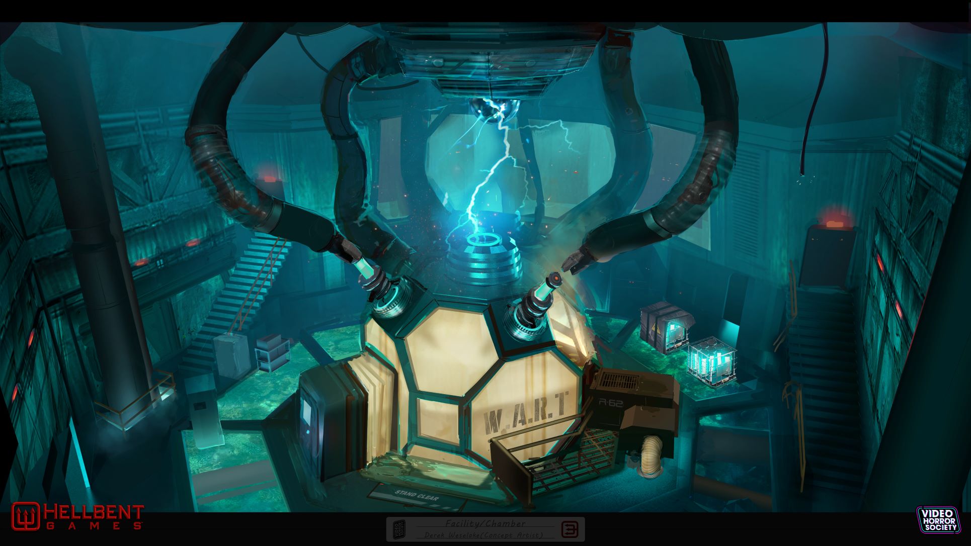 Anime Science Lab Facility Anime Illustration Of A Futuristic