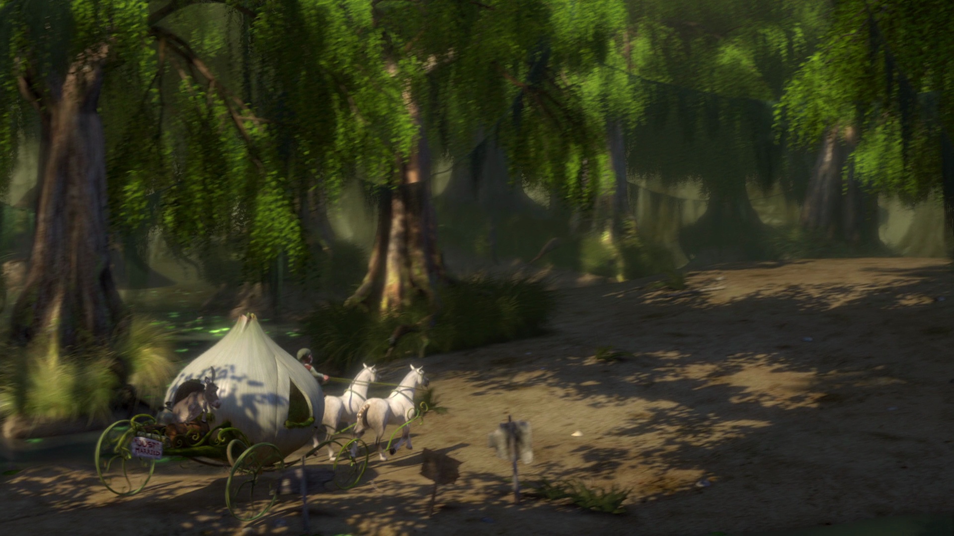 Shrek Swamp Background