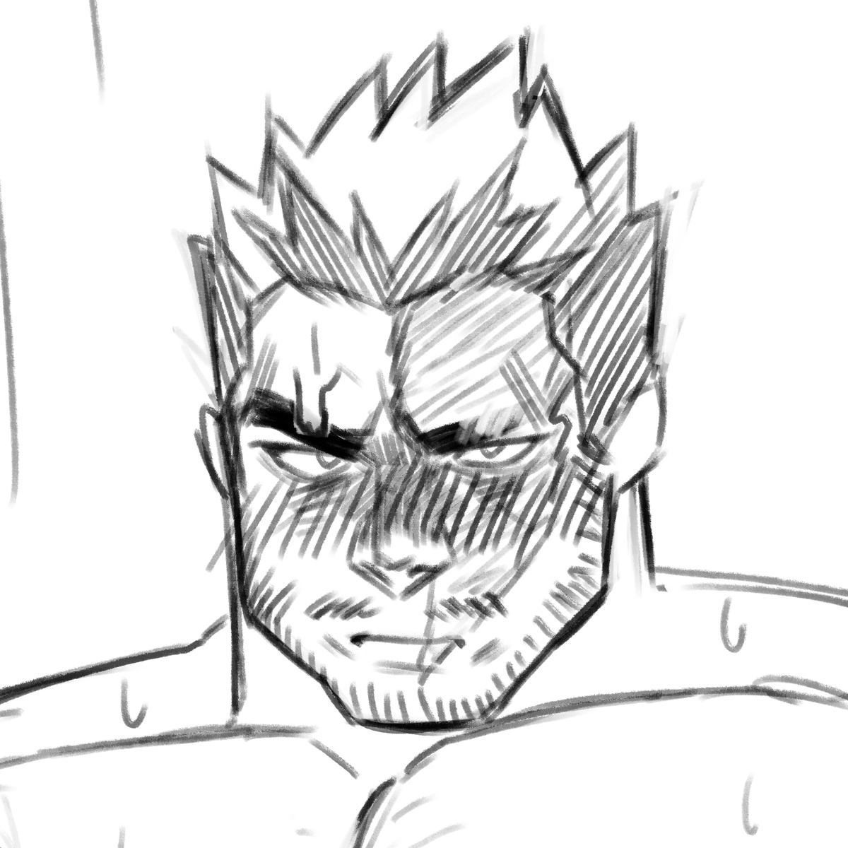 Nudo♑️ Happy Lunar New Year~ On Twitter It Is My First Drawing Of Endeavor Hmm I Like This