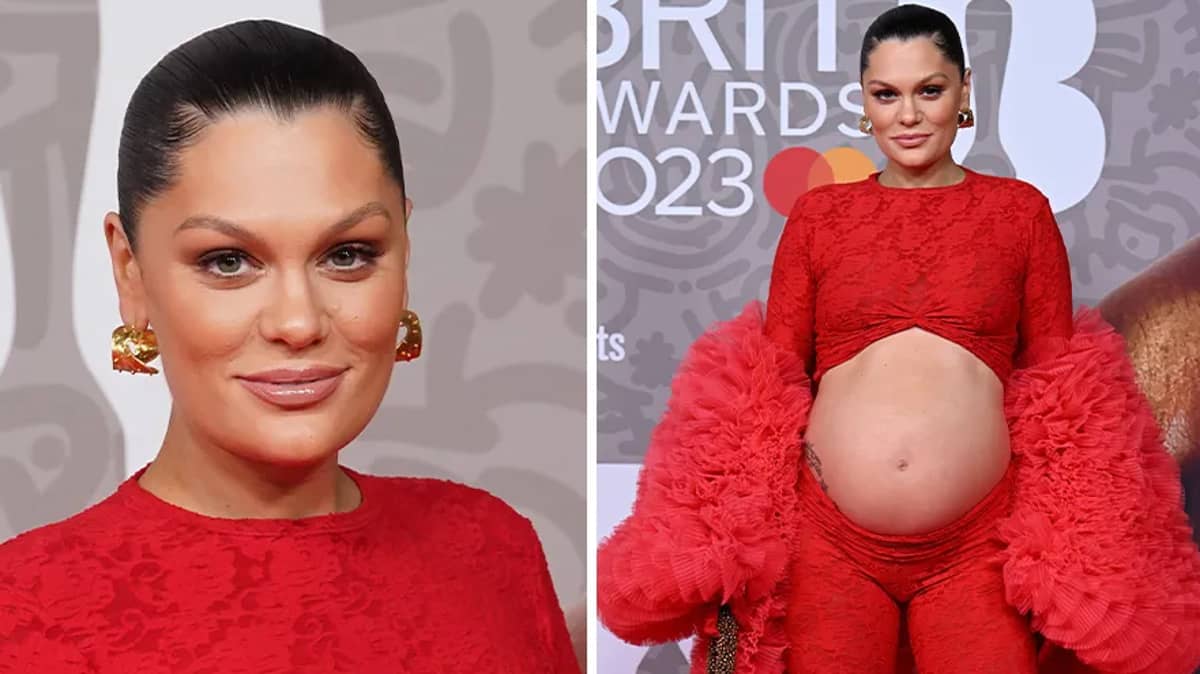 LADbible News on Twitter: "🔔 | Jessie J shows off bump as she returns to Brit Awards after ...