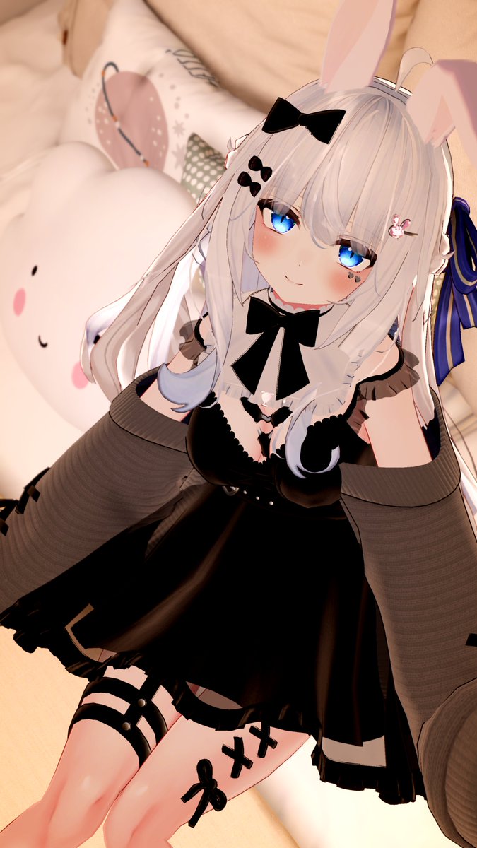 Macaron💙🍬 on Twitter: "RT @suzu_vrc: 「今日はずーっと一緒にいてくれるんだよねっ？💕」"