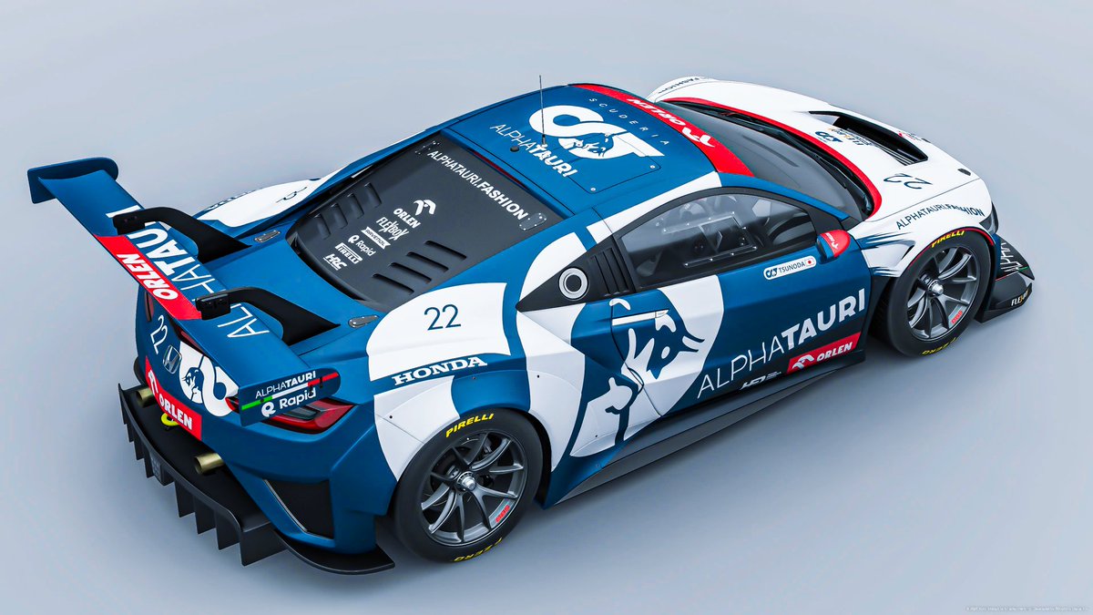 鹿 on Twitter: "RT @16912maxi3: ALPHA TAURI NSX AT04 先程発表されたばかりのアルファタウリの ...