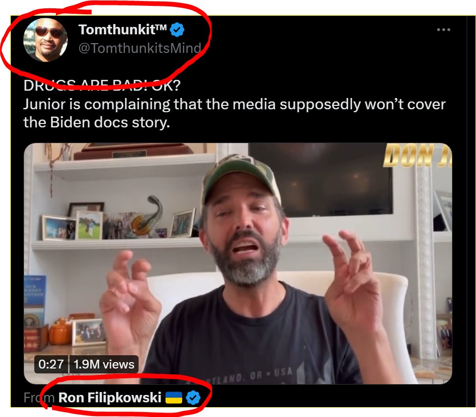 jddub on Twitter: "Oh, lookie here. Big (Blue Check )Twitters pushing more right wing nut job ...