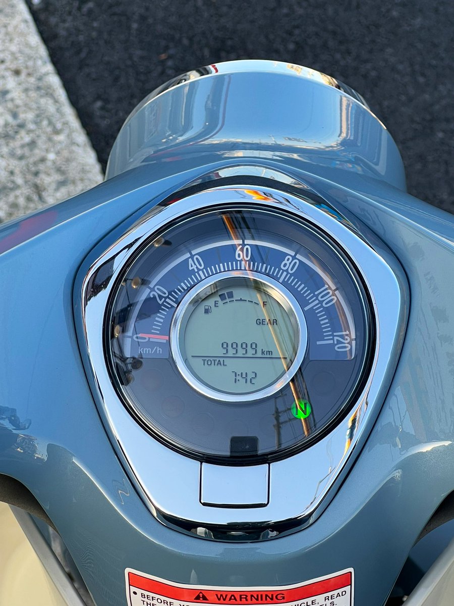 HEAT OSAKA（ヒート） on Twitter: "やったー🎵 9999km &10000km行きました〜😆 撮れて良かったぁ ️ こんだけ走ったバイクはカブが初めてです👍 今まで出会っ ...