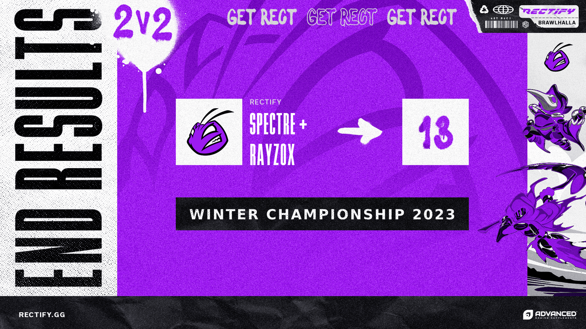 Rectify on Twitter: "GG's to everyone in the EU Brawlhalla 2v2 Winter Championships @SpectreBH ...