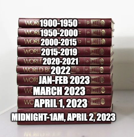 BioBootloader on Twitter: "future world history encyclopedia set https://t.co/IH8Fcb6mel" / Twitter