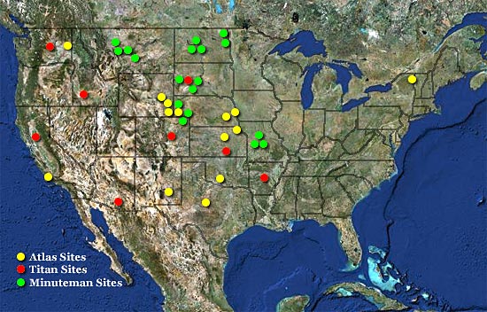 Nuclear Missile Silos In Us
