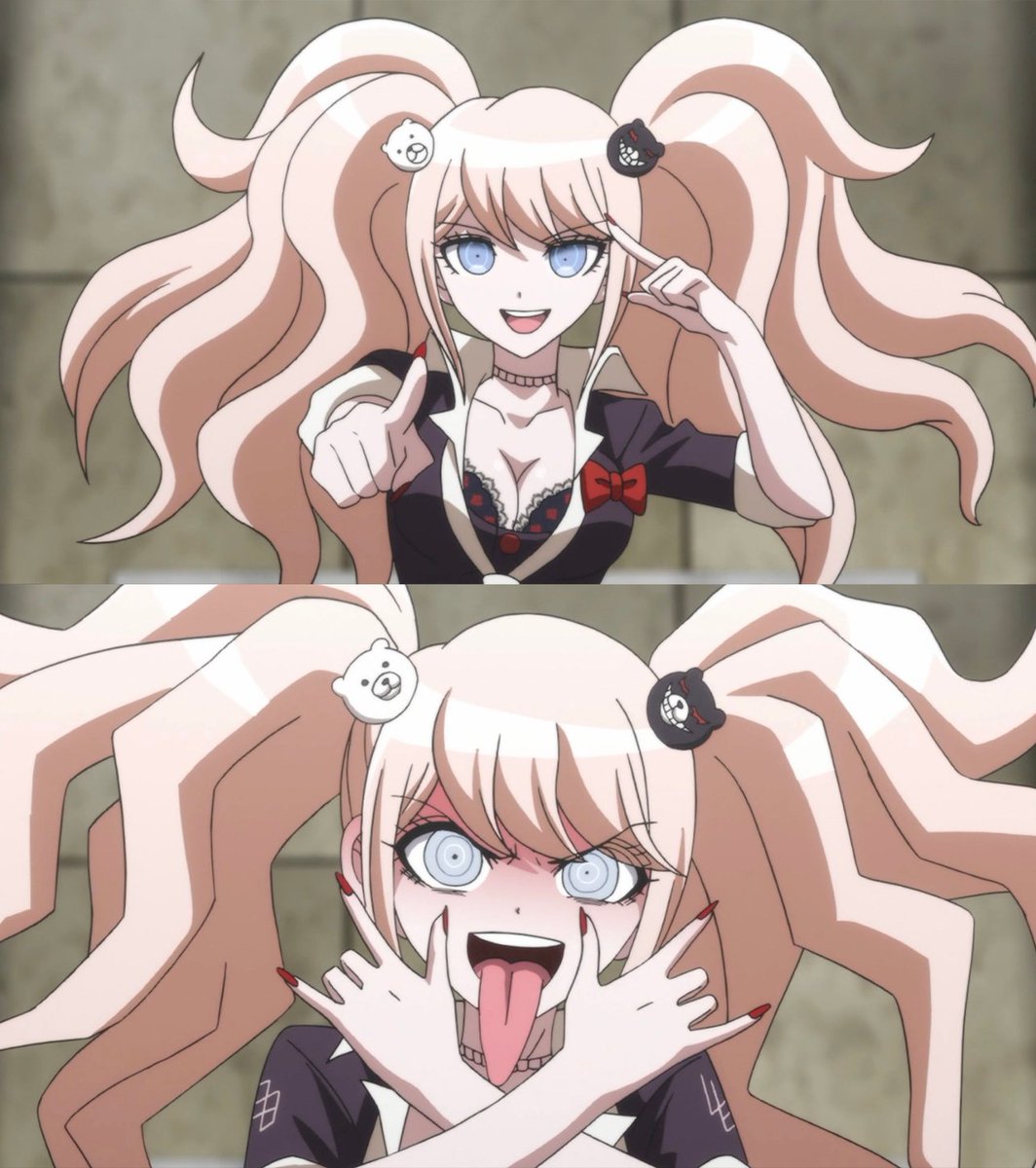 Conor on Twitter: "RT @Crunchyroll: Junko Enoshima 🤟 (via Danganronpa: The Animation)"