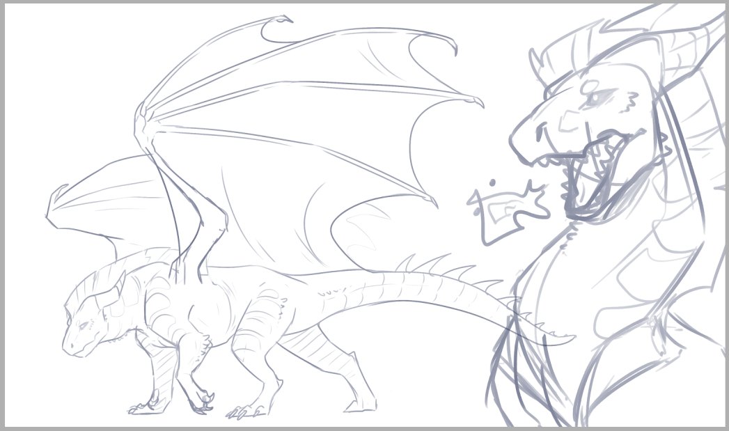 ORTHRUS 👑 on Twitter: "Also gunna share some ref wips for some dragon OCs we're making with our ...