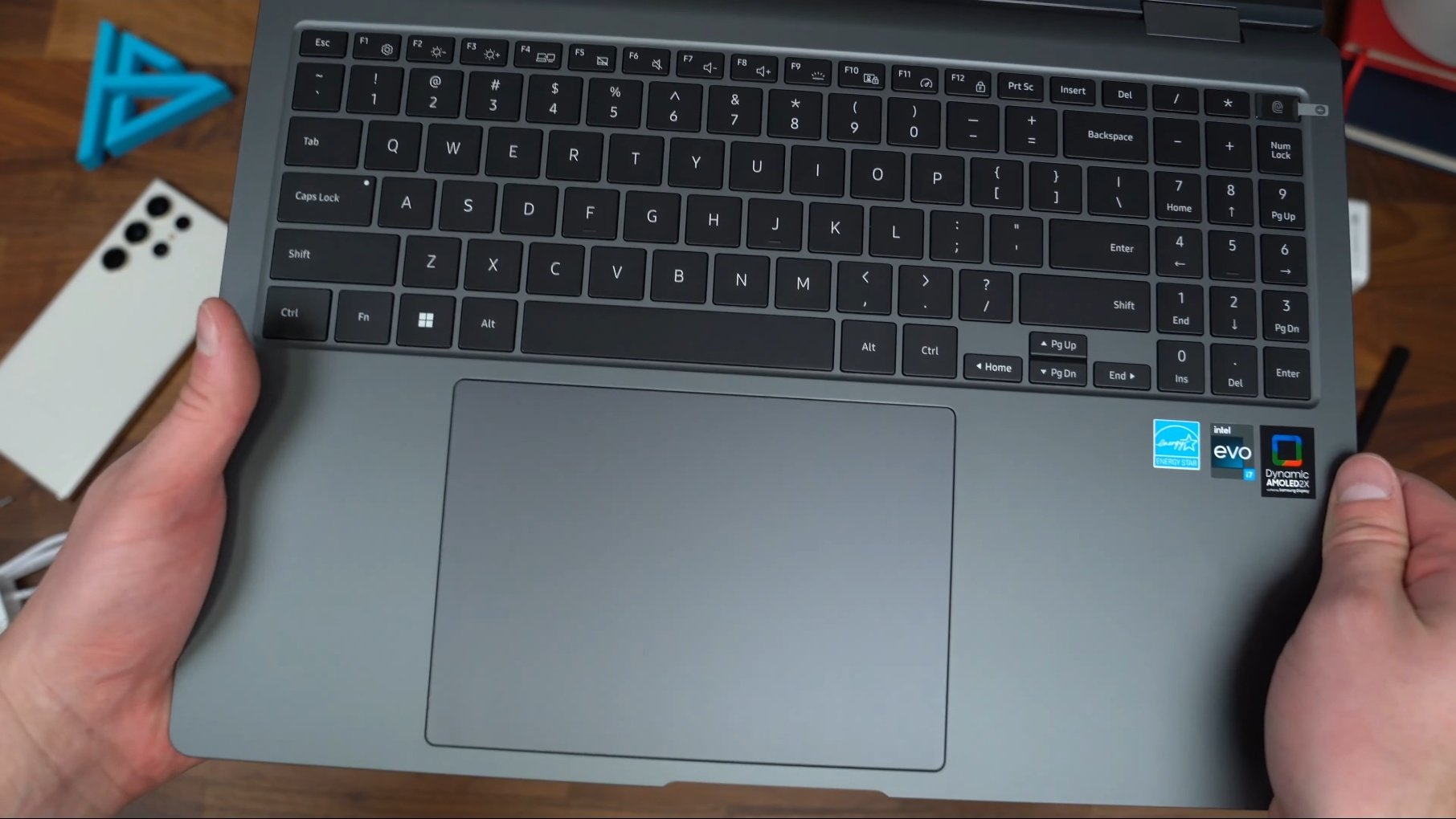 Anthony on Twitter: "The Galaxy Book3 Pro 360 has a MASSIVE trackpad It's insane how big it is ...