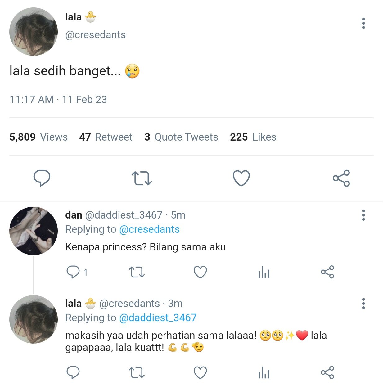 pian. on Twitter: "07. sedih gak dibales https://t.co/34lH8J4wol" / Twitter