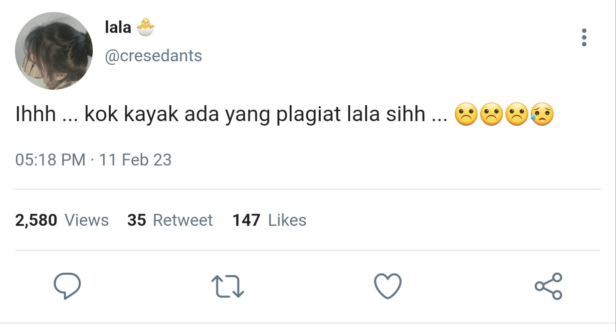pian. on Twitter: "23. kokk ada yang plagiat sihh? 😵 https://t.co ...