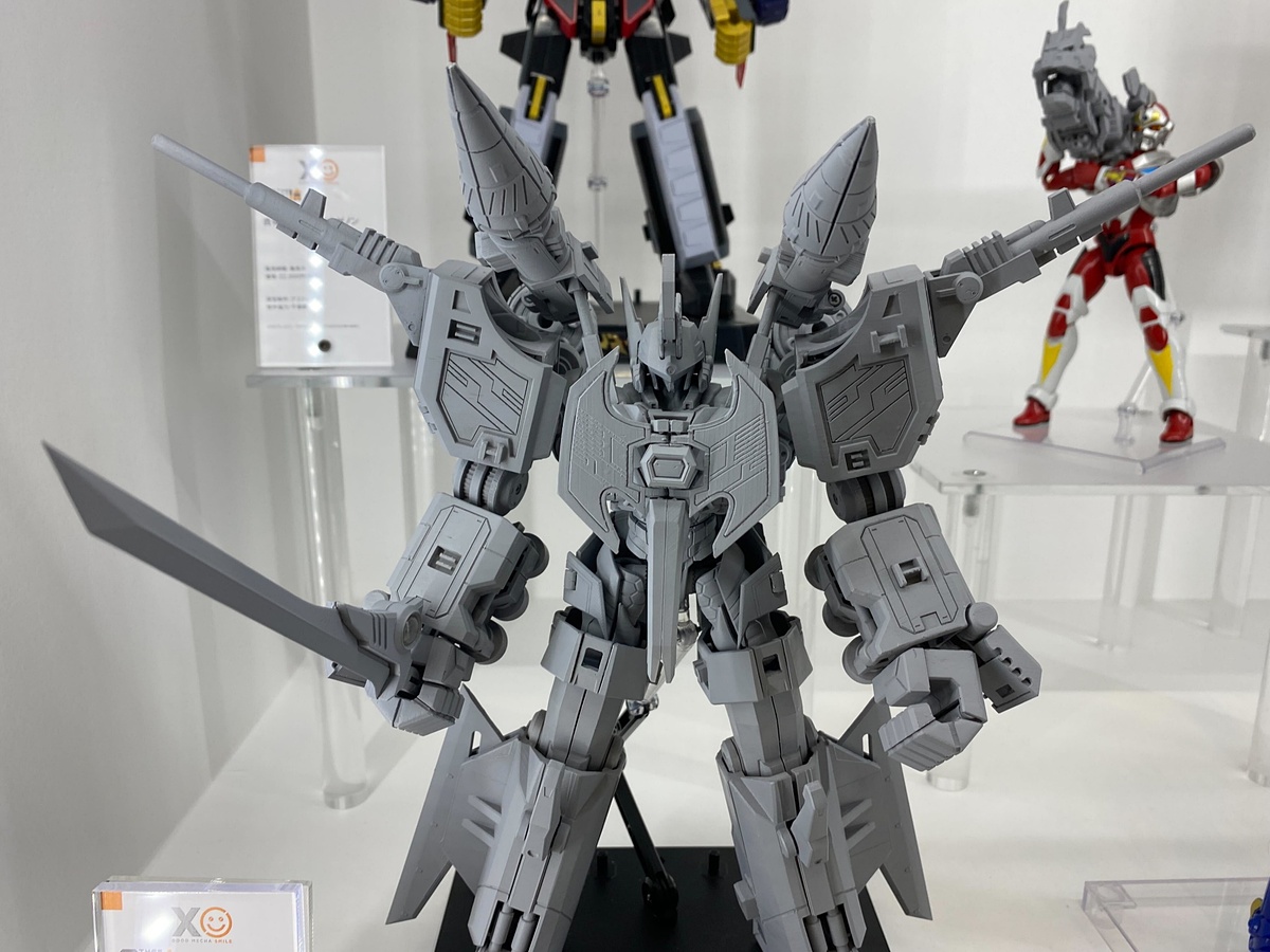 HOBBY Watch on Twitter: "「THE合体」シリーズより「合体竜帝 キンググリッドマン」の原型公開！ 「DXフルパワーグリッドマン」も展示【ワンフェス】 https ...