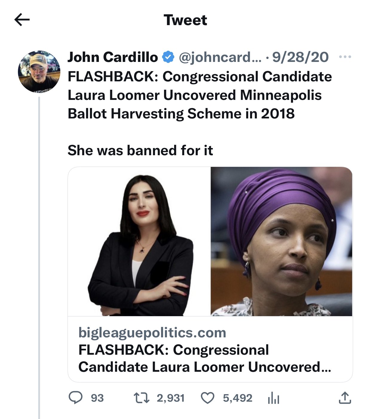 Laura Loomer on Twitter: "@johncardillo @JennaEllisEsq https://t.co ...