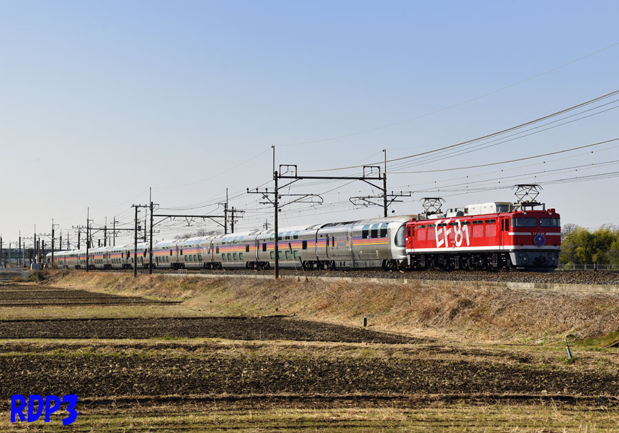 RDP3 on Twitter: "今日のカシオペア。 東北線を朝下るとあって、ヒガハスも大盛況でした。 2023.2.12 9011 EF8195＋E26X12"