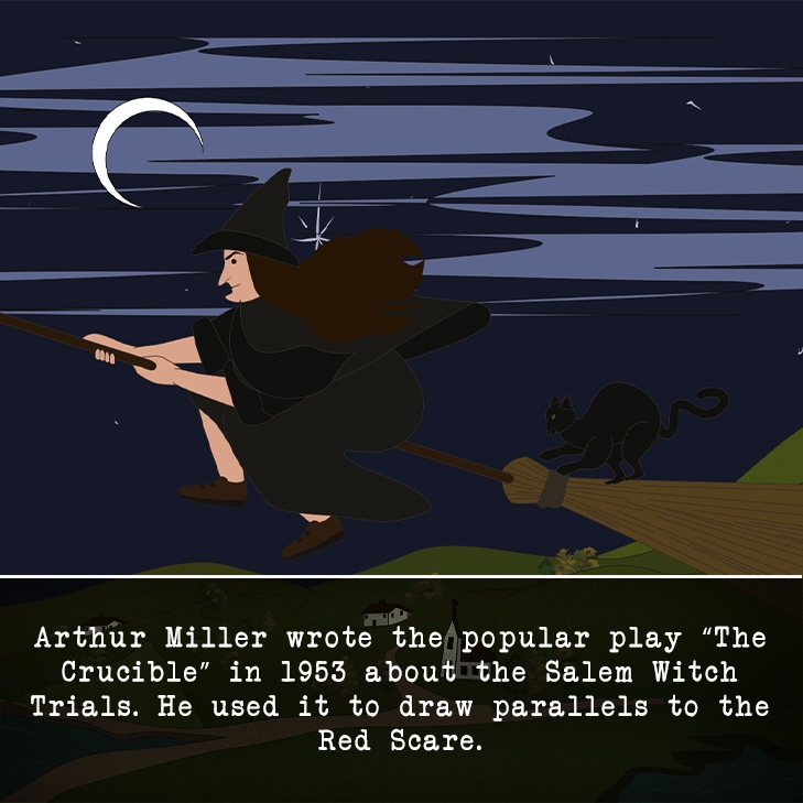 Daniel on Twitter: "Arthur Miller wrote the popular play “The Crucible ...