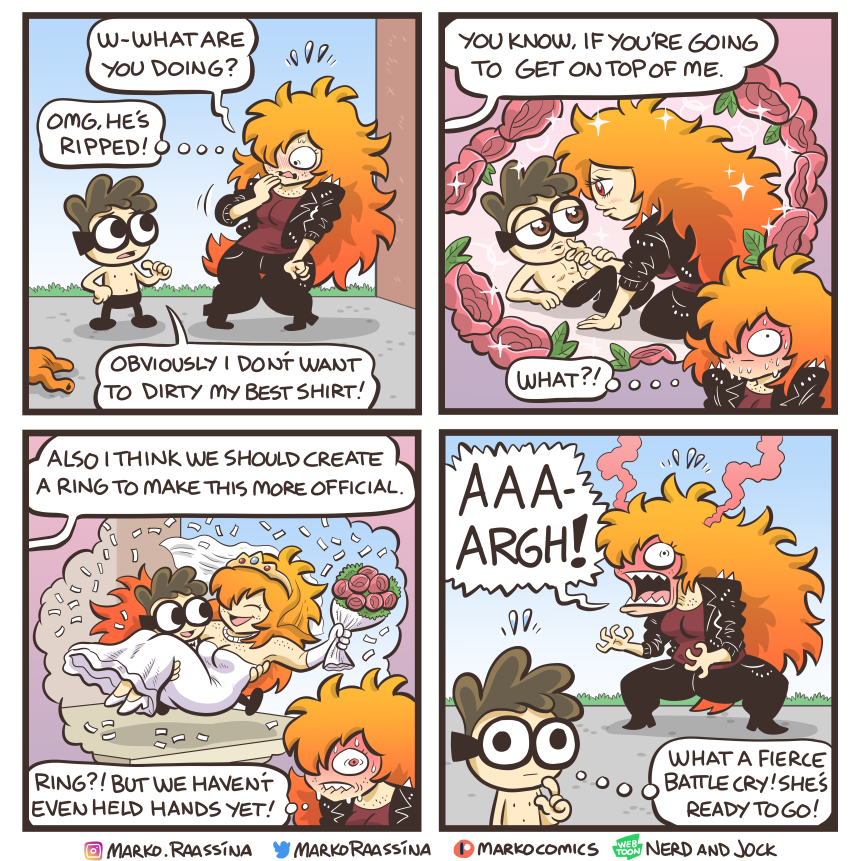 Marko Nerd And Jock Comics On Twitter Nerd And Jock 184