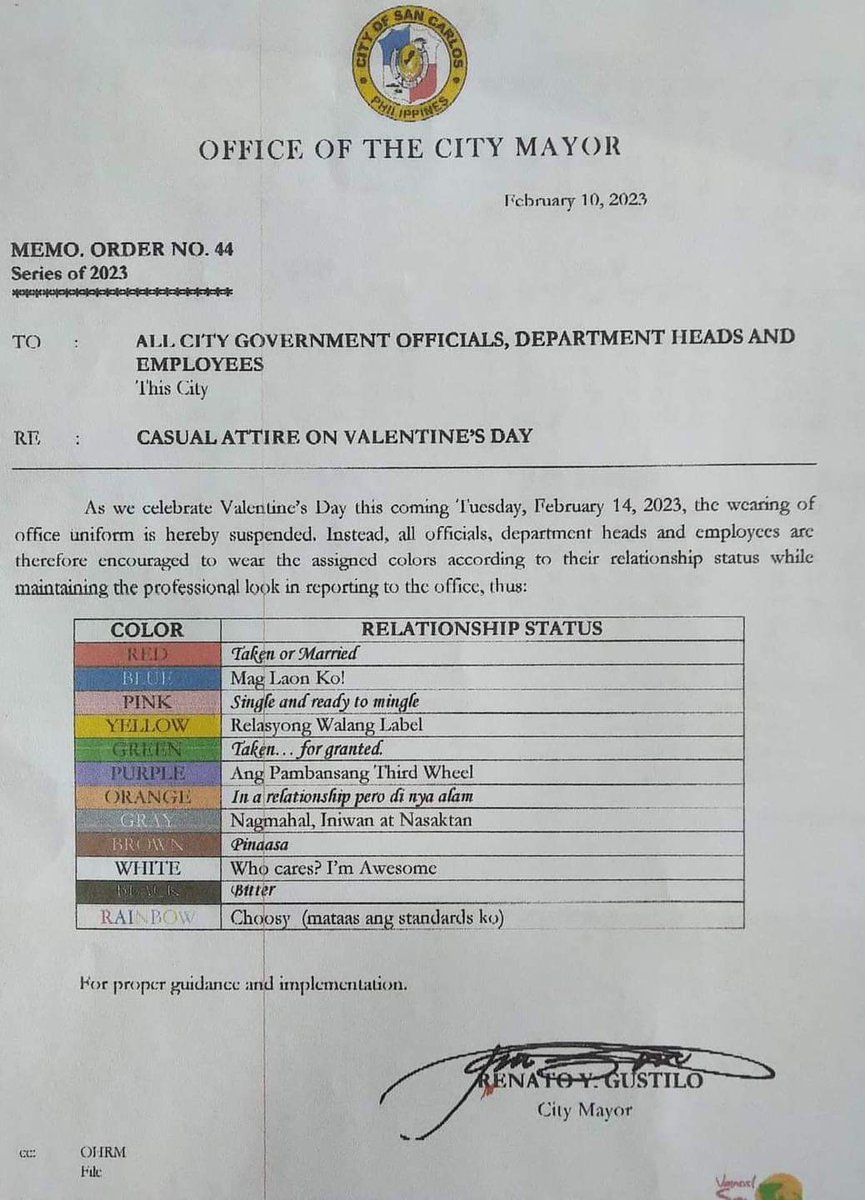 Daily Guardian on Twitter: "LOOK: San Carlos City Mayor Renato Gustilo ...