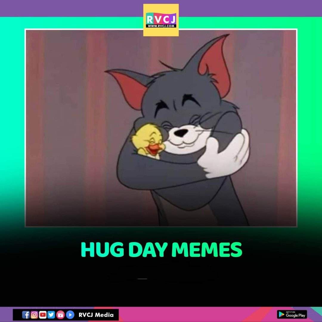 Hug Day Memes Thread 🧵 - Thread from RVCJ Media @RVCJ_FB - Rattibha