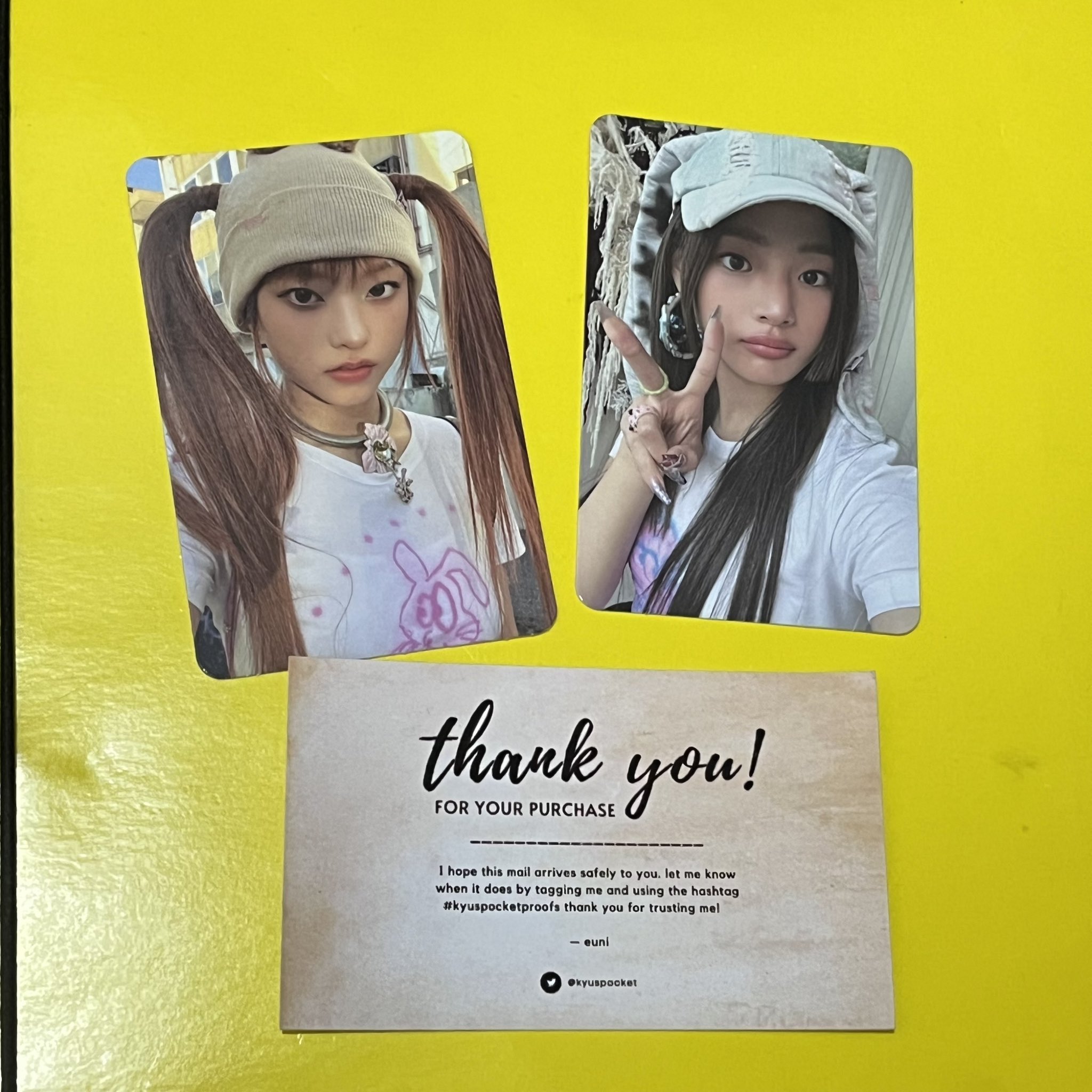 euni on Twitter: "wts lfb ph newjeans (bidding for both pc) minji haerin shopee vce pob starting ...