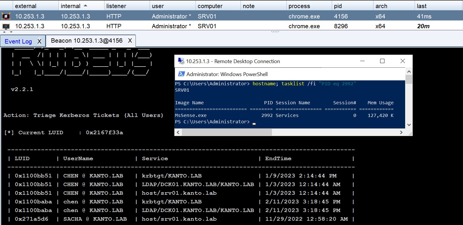 OtterHacker on Twitter: "A #CobaltStrike beacon living its best life in Chrome under an #ATP sun ...