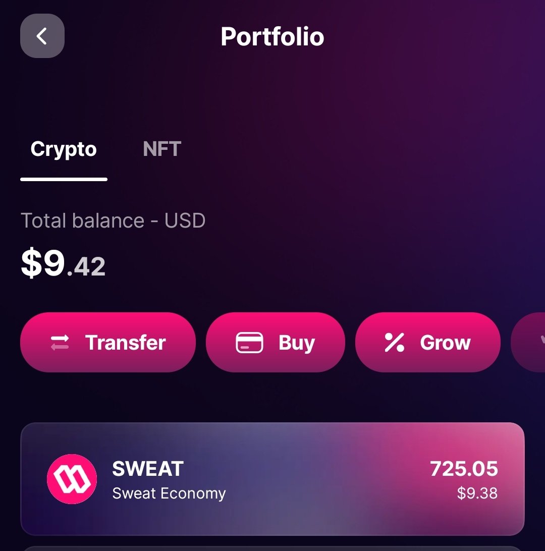 ivan.hbar 🇯🇪 on Twitter: "RT @IvHbar: Hay una app que te paga $SWEAT por caminar. Llevo ...