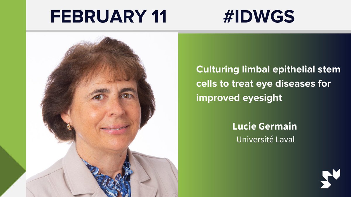 Stem Cell Network on Twitter: "We are continuing the #IDWGS celebration & highlighting Lucie ...